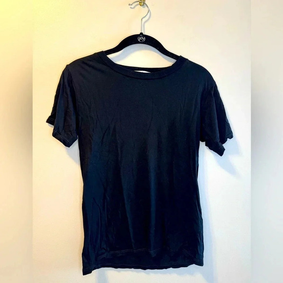 Reformation | Tops | Reformation Basic Black Tee | Poshmark